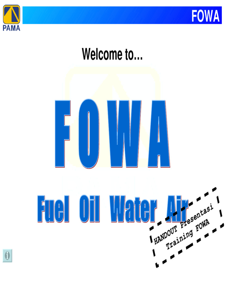 FOWA Understanding + - WATER Handout Rev1 | PDF
