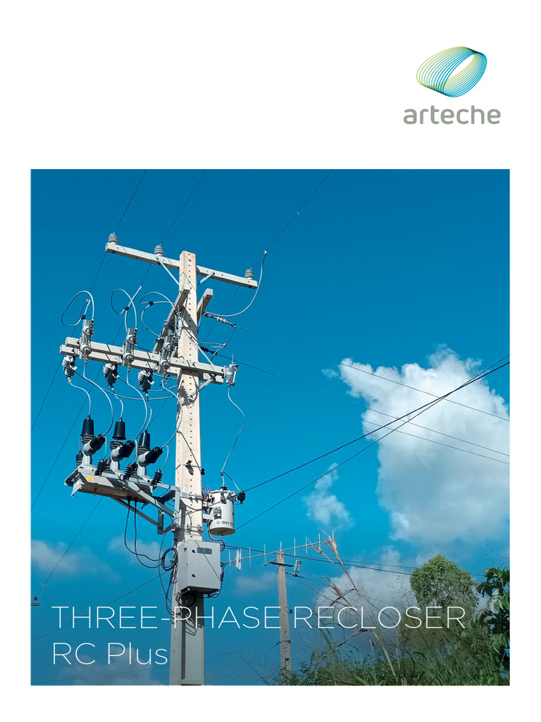 ARTECHE CT Three-Phase-Recloser-RCPlus EN | PDF | Power Supply ...