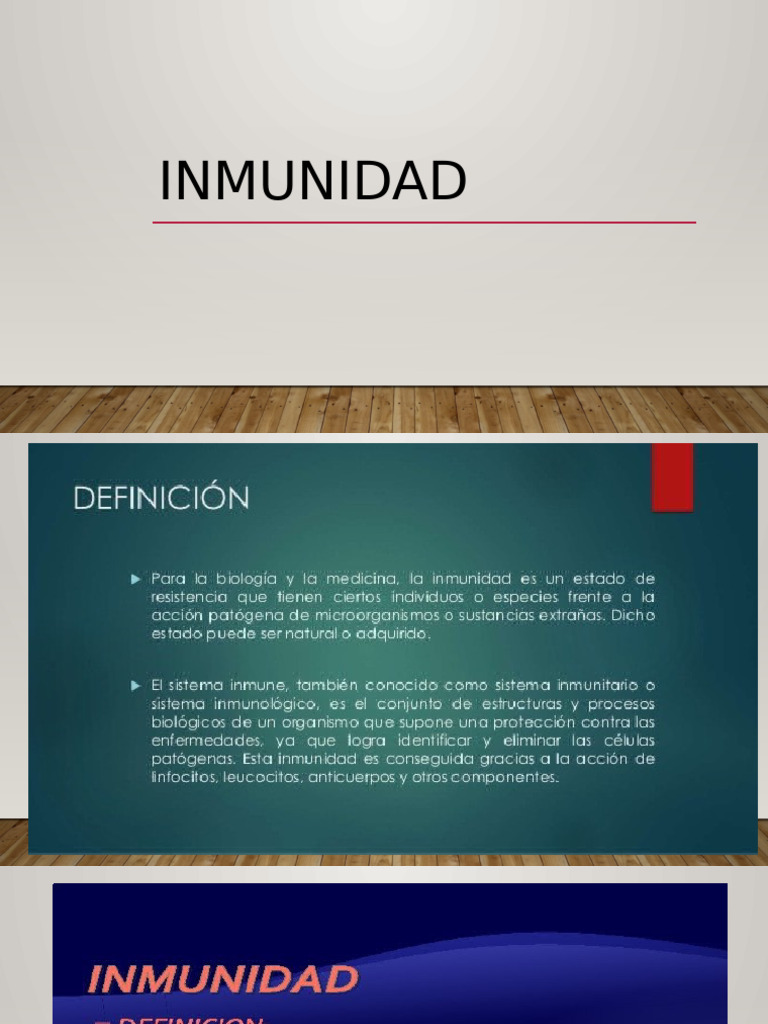 INMUNIDAD | PDF