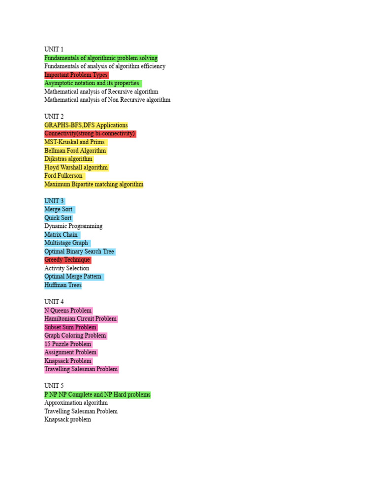 Daa | PDF