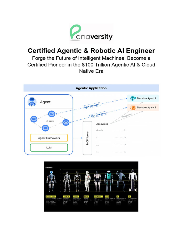 Panaversity Certified Agentic and Robotic AI Engineer | PDF | Artificial Intelligence ...