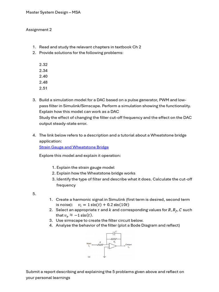 Assignment 2 - MSA | PDF