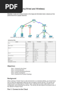 4.2.4.5 Packet Tracer - Connecting A Wired and Wireless LAN Instructions | PDF | Router ...
