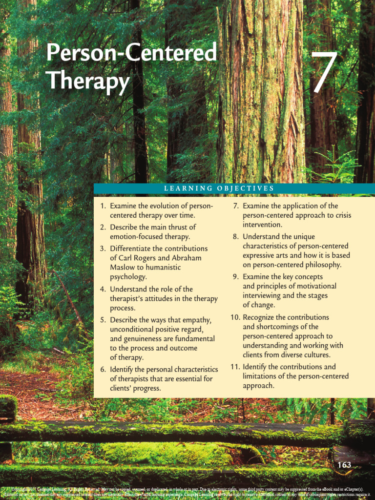 Empathy in Person-Centered Therapy | PDF | Psychotherapy | Humanistic ...