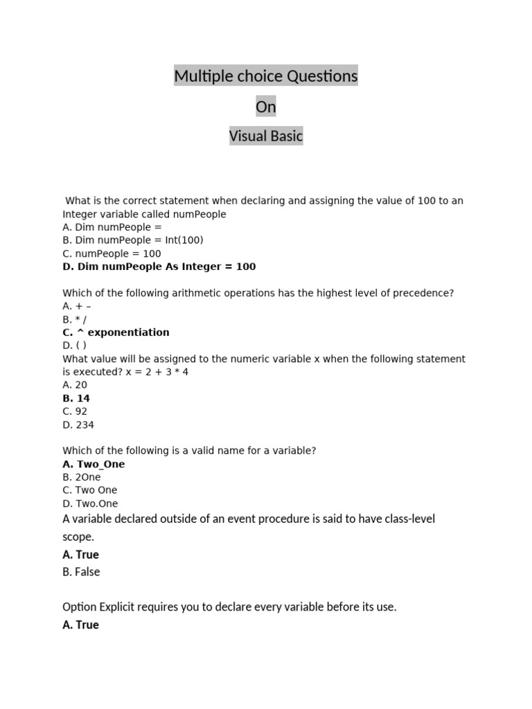 CSC 215 Practice Questions | PDF | Programming | Computer Program