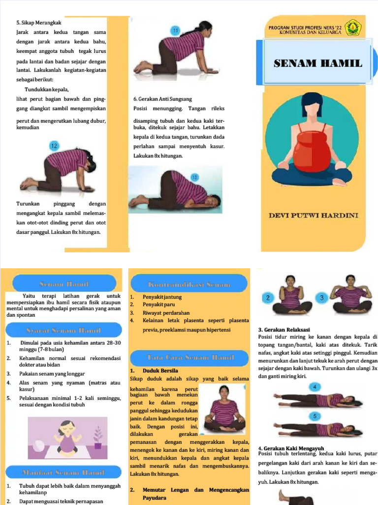 PDF Leaflet Senam Hamilpdf - Compress | PDF