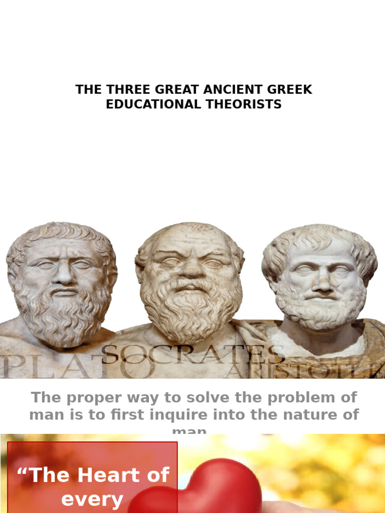 3 Great Greek Theorist | PDF | Socrates | Plato
