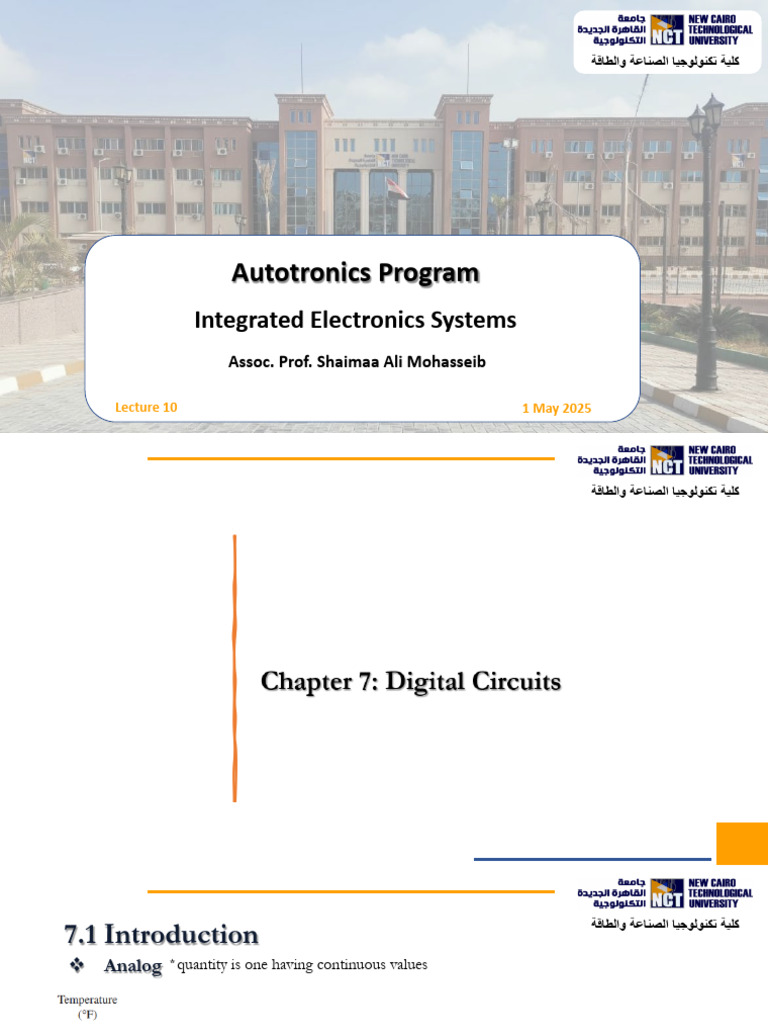 IC - Lecture Digital Circuit | PDF | Logic Gate | Electronic Circuits