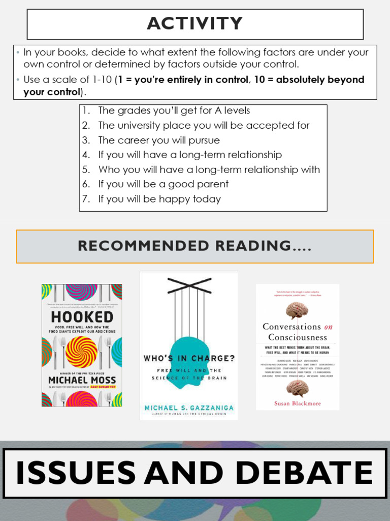 Free Will Vs Determinism | PDF | Free Will | Determinism