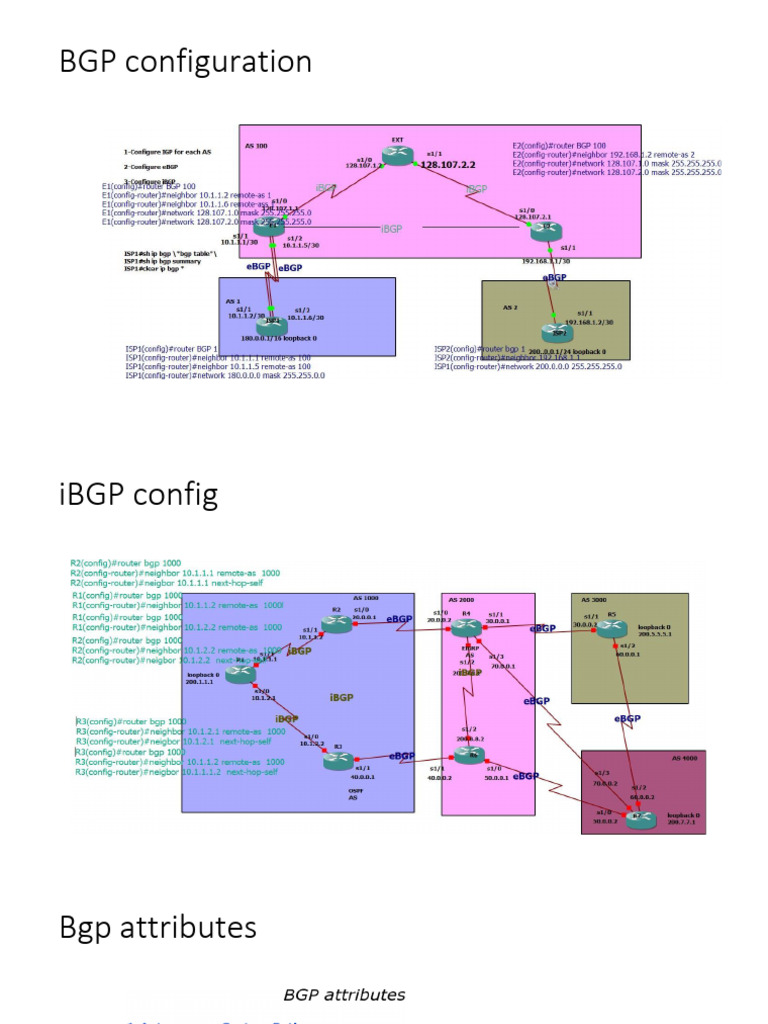 BGP 2 | PDF