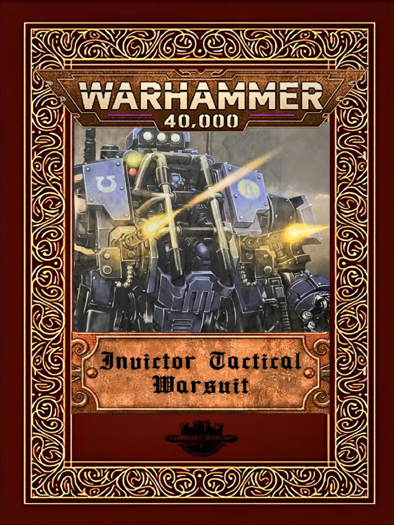 Invictor Tactical Warsuit | PDF