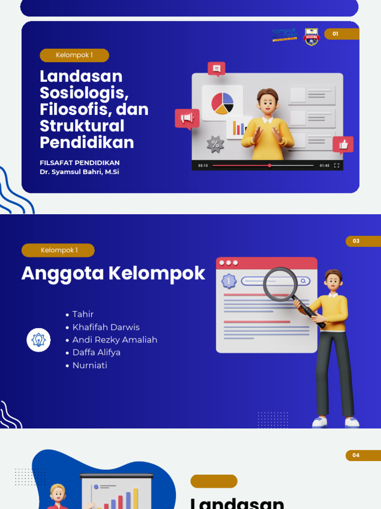 Landasan Sosiologis dan Filosofis Pendidikan | PDF