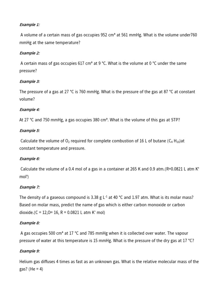g11 Chem Cha1 Example | PDF