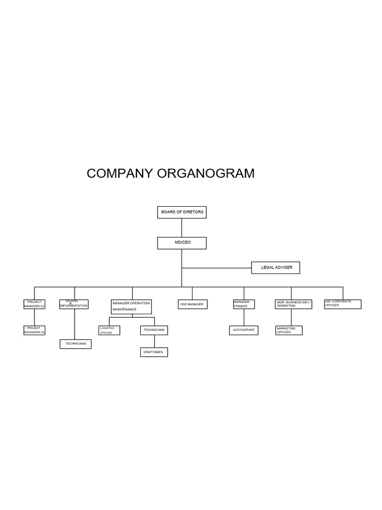 ORGANOGRAM-Model | PDF