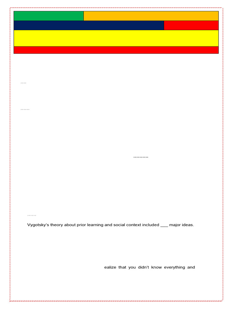 EDU301 - Midterm Lecture 1-6 Quiz | PDF | Learning | Inquiry