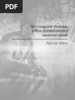 N5 Office Practice Lecturer Guide | PDF | Desk | Memorandum
