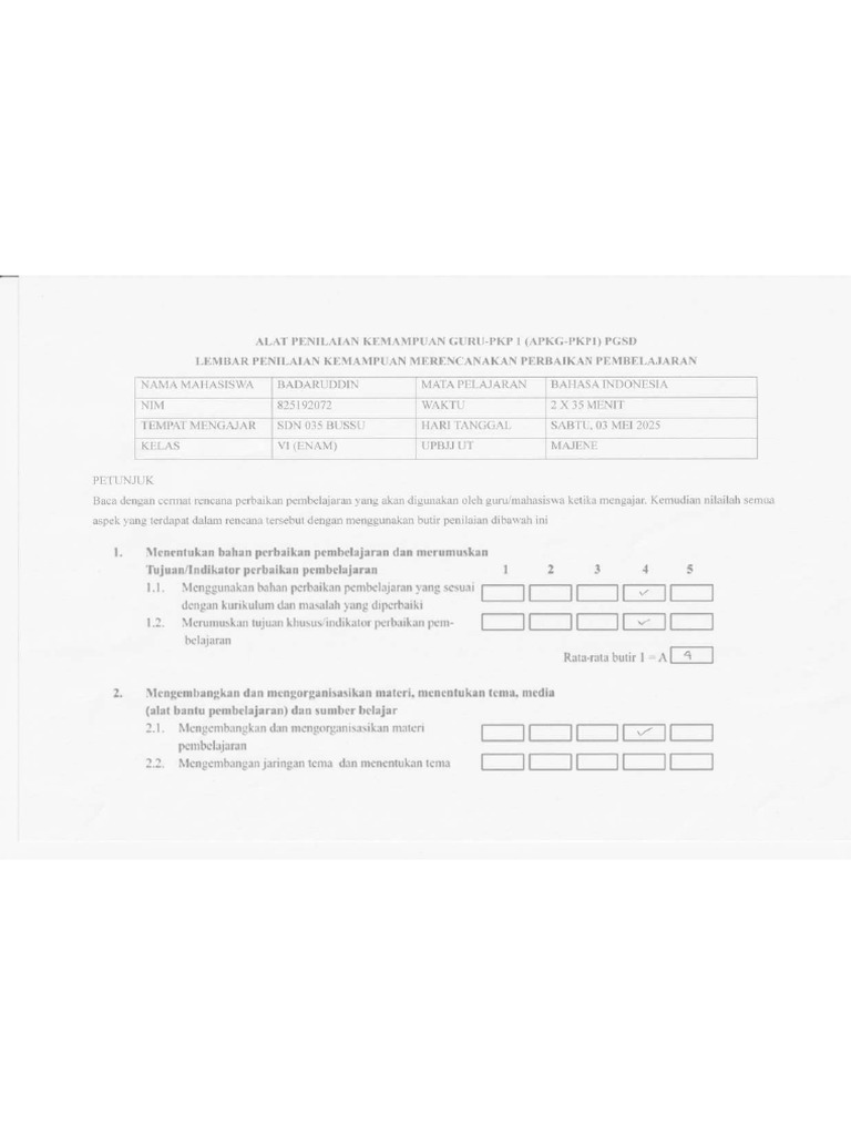 Lembar 1 Apkg 1 | PDF