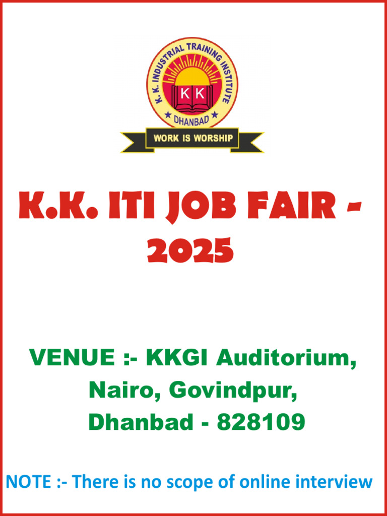 ITI Job Fair Companies JD | PDF