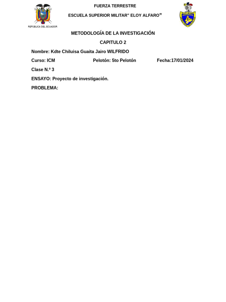 Formato de Clase Metodologia Unidad 2 | PDF