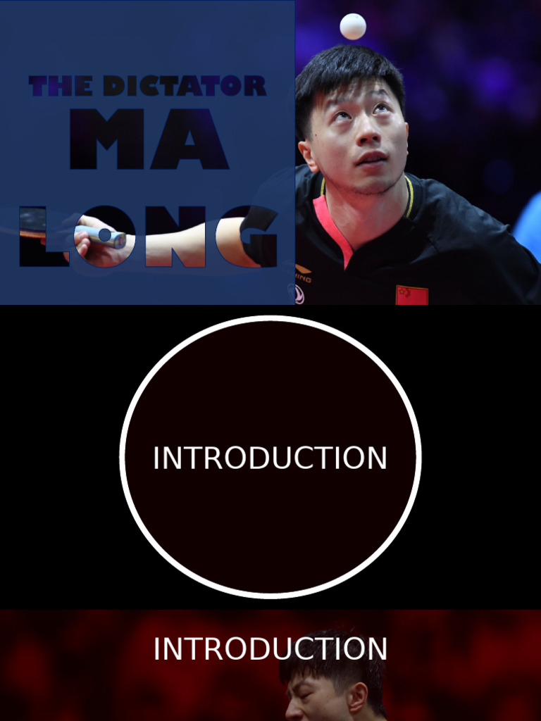 Ma Long: Table Tennis Legend Profile | PDF