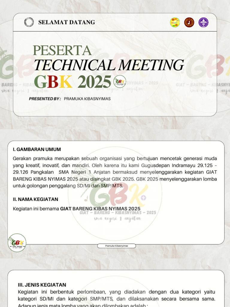 TM GBK 2025 | PDF