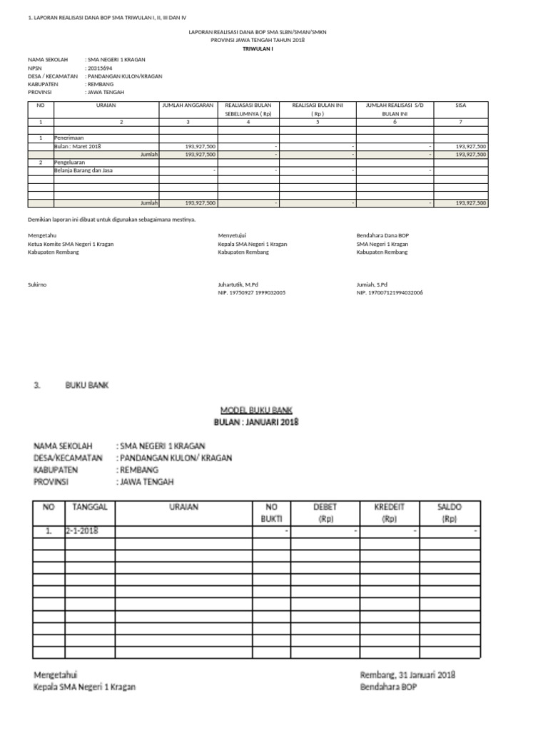 SPJ Tri Wulan 1 2018 | PDF