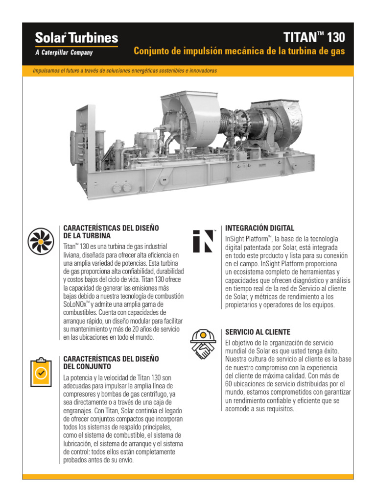 Cm 20150728 Titan 130 | PDF | Turbina | Ingeniería mecánica