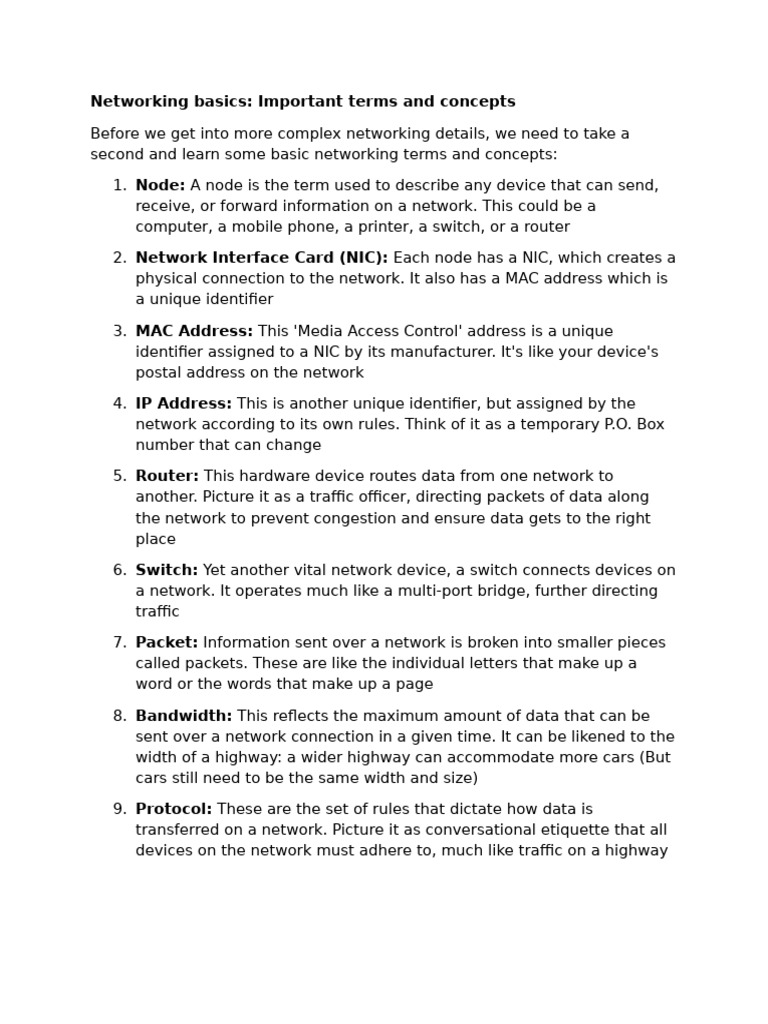 How Does A Computer Network Work | PDF | Computer Network | Router (Computing)