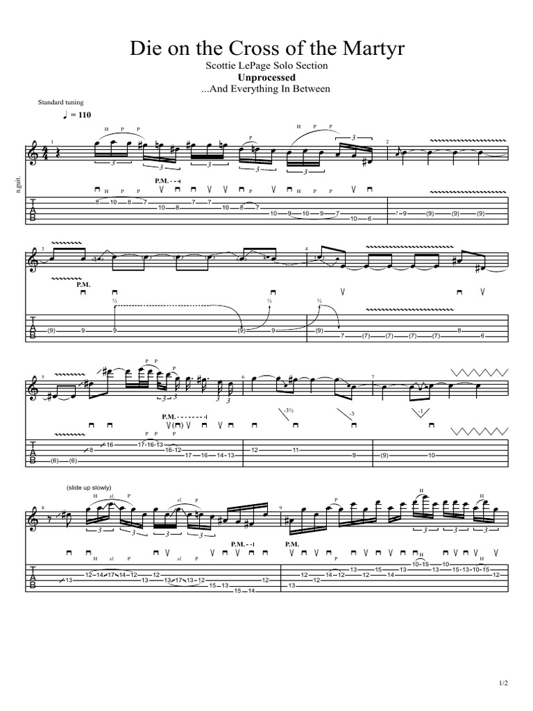 Die On The Cross of The Martyr | PDF