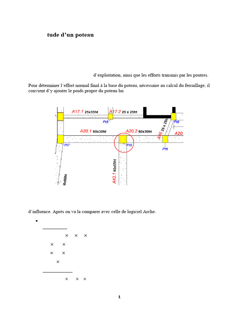 Dimensionnement d'un poteau en béton | PDF | Calcul des structures et ...