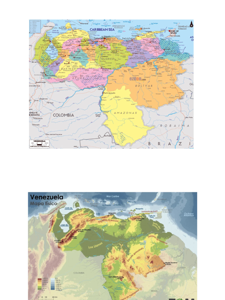 Mapas de Venezuela | PDF