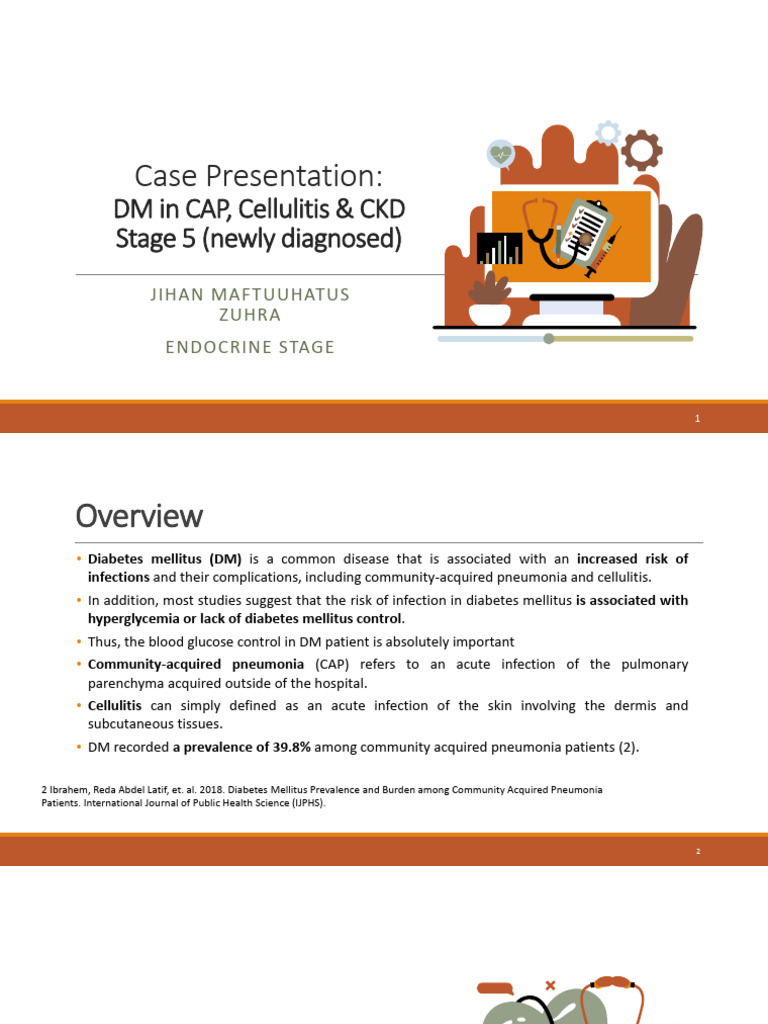 Case Presentation Endocrine - DM + Newly CKD Stage 5 - Compressed | PDF ...