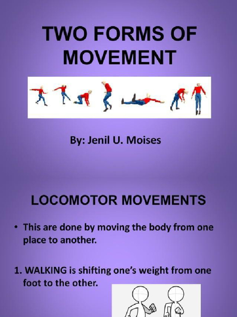 Locomotor and Non Locomotor | PDF