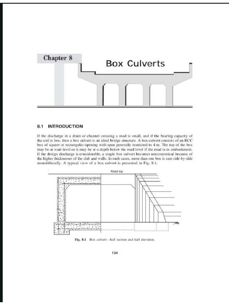 Box Culvert | PDF