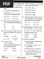 Most Difficult Questions of Jee | PDF