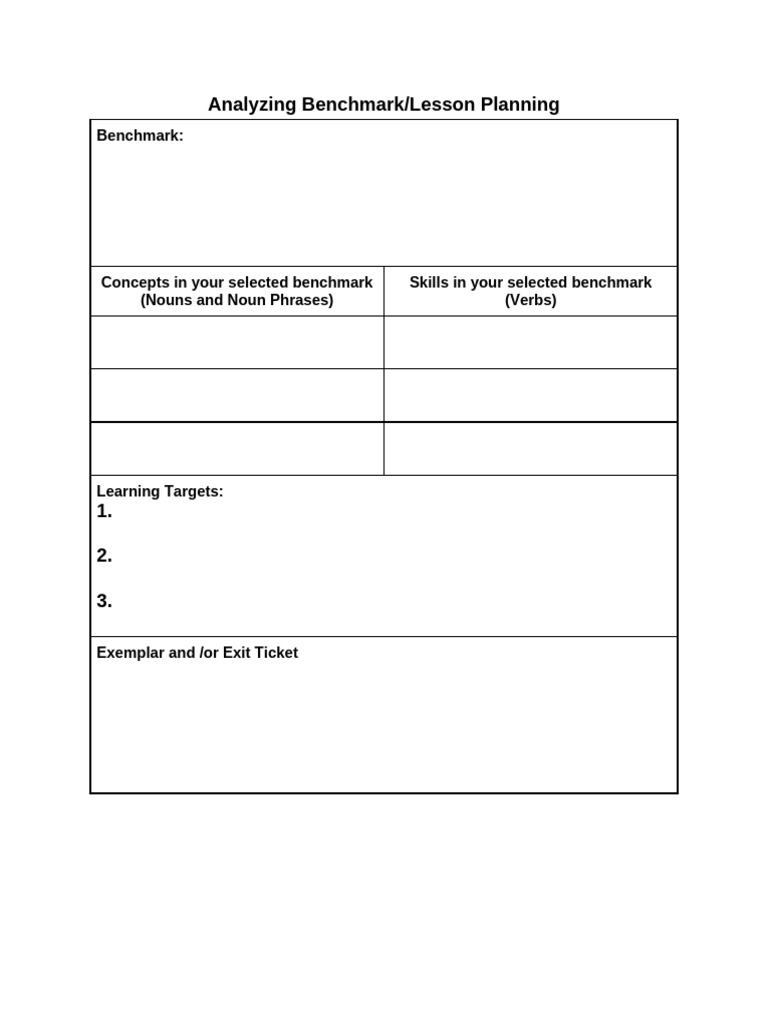 Analyzing Standard Benchmark | PDF