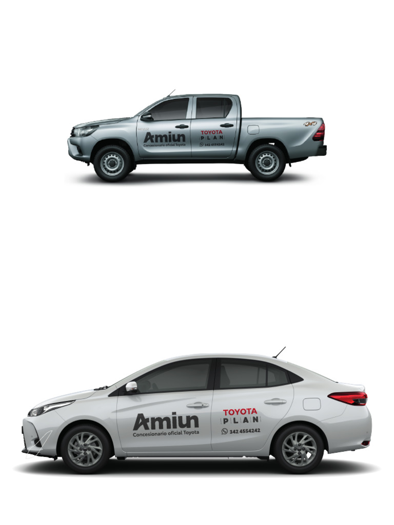 Ploteo Toyota Plan 3 unidades | PDF