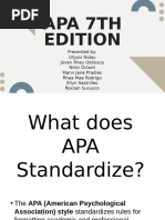 APA 7 Cheat Sheet | PDF | Ellipsis | Bracket