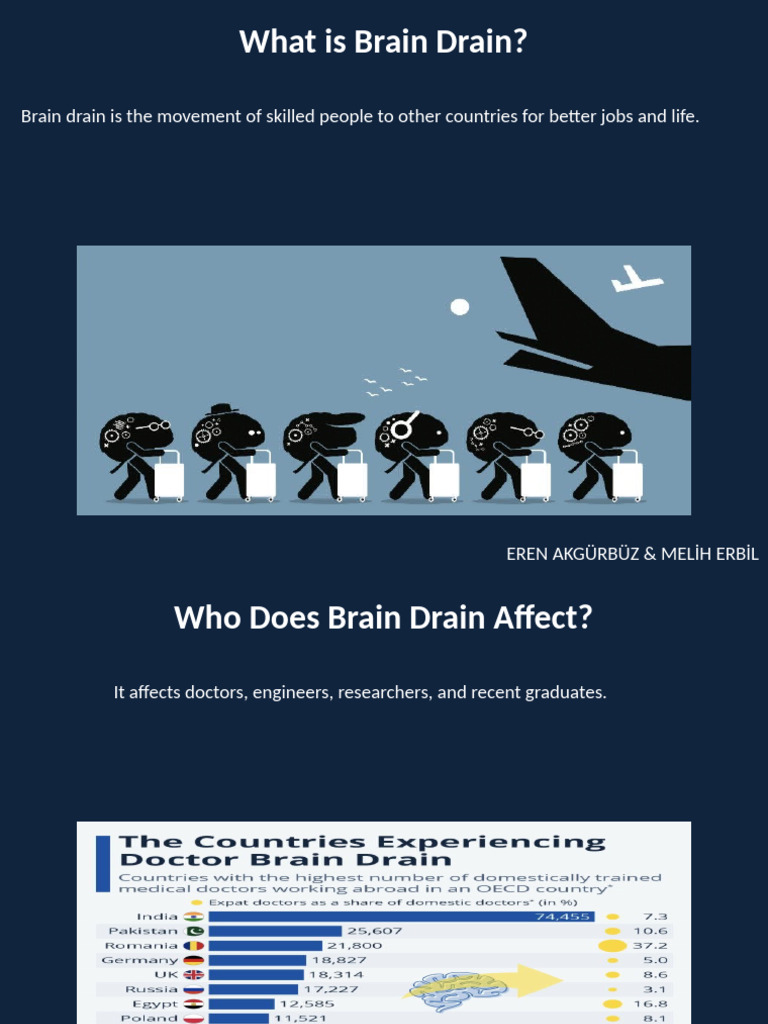 Understanding Brain Drain Causes Effects Pdf Human Capital