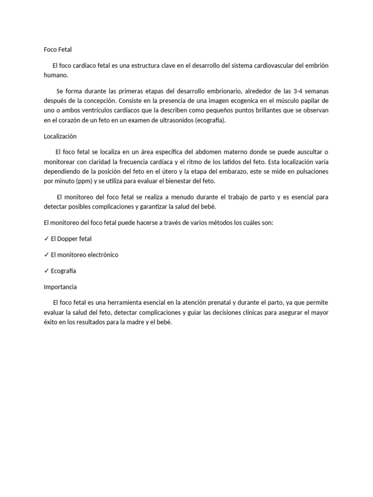 FOCO FETAL2-WPS Office | PDF