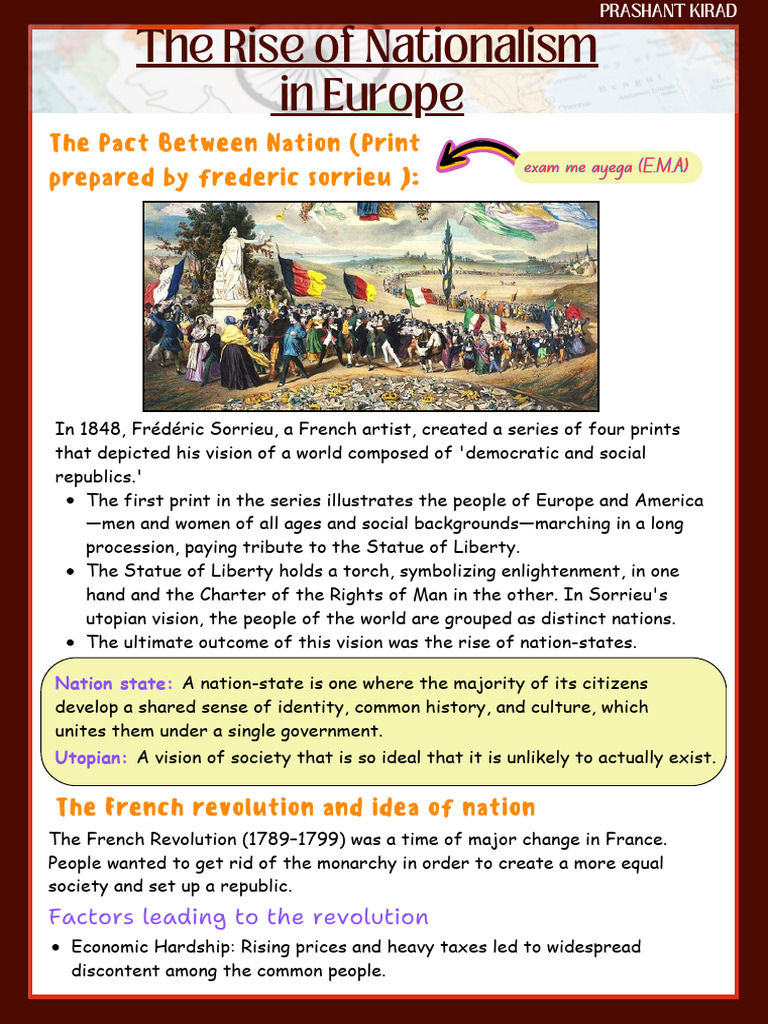 Nationalism's Rise in 19th Century Europe | PDF | Nationalism | Kingdom ...