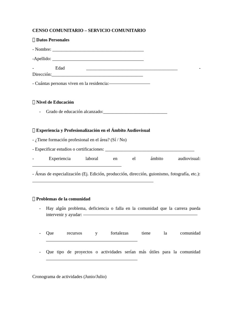 Propuesta Piloto | PDF