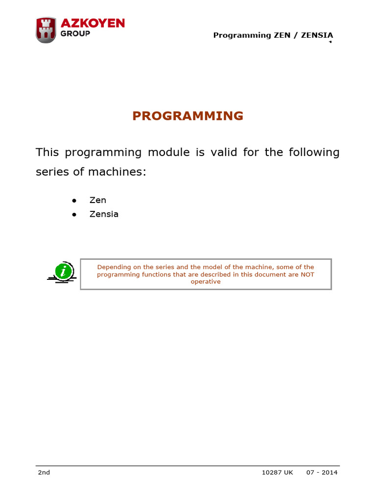ZENSIA Programming Guide 2 | PDF | Flash Memory | Cash