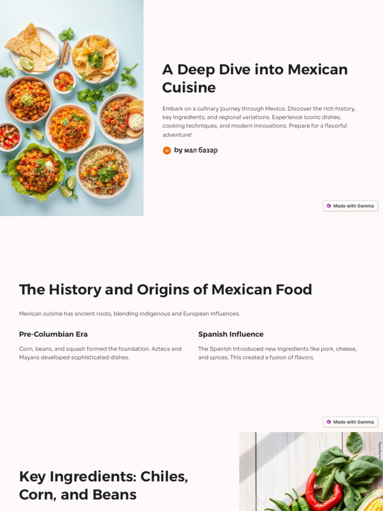 Exploring the Essence of Mexican Cuisine | PDF | Mexican Cuisine | Cuisine