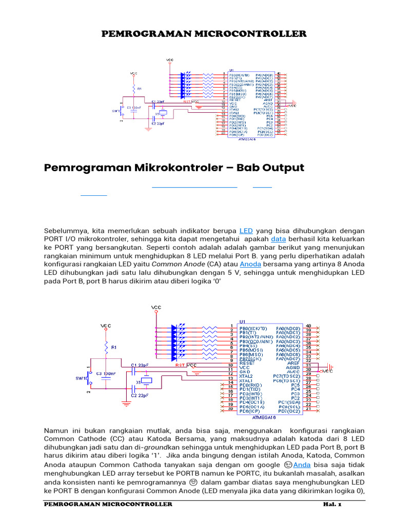23 Pemrograman Microcontroller | PDF