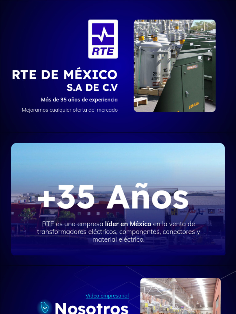 RTE Catalogo Transformadores | PDF