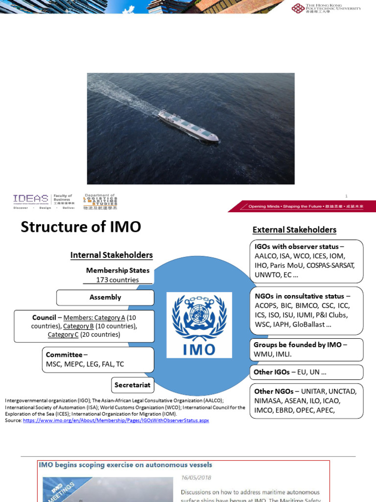 The Adoption of Maritime Autonomous Surface Ships | PDF | Shipping ...