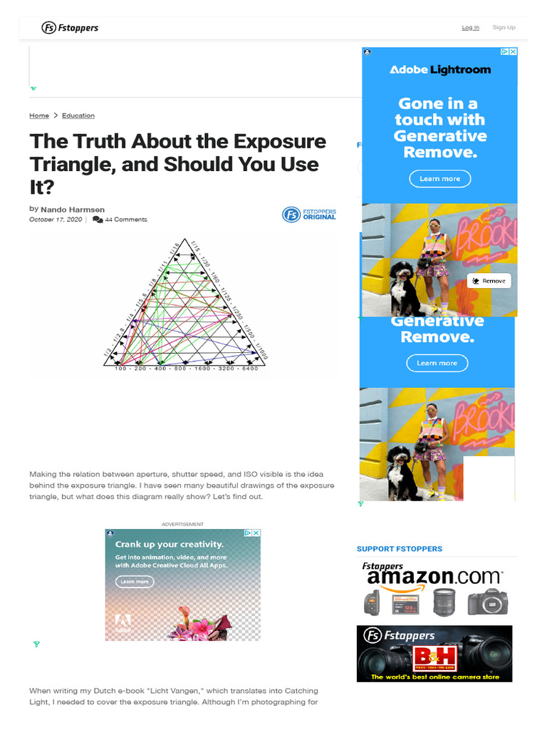 The Truth About the Exposure Triangle, and Should You Use It ...