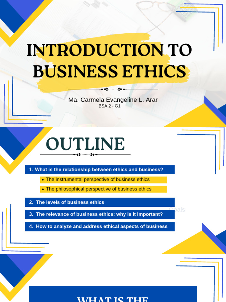 Introduction To Business Ethics - 20250528 - 092723 - 0000 | PDF ...