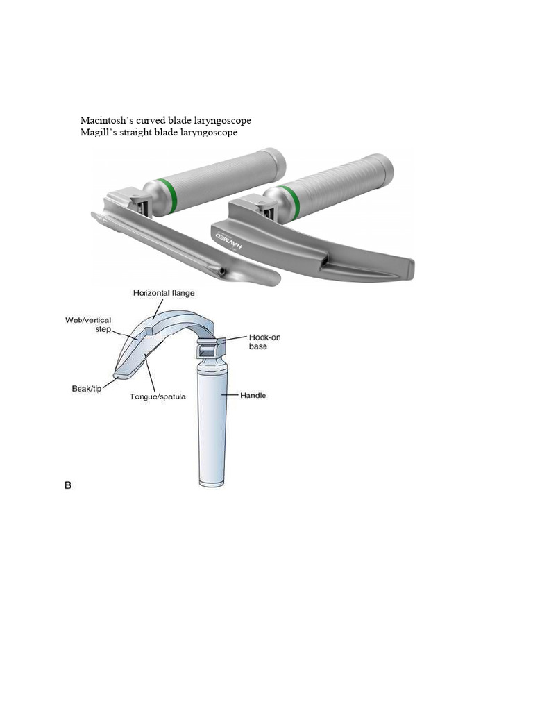 Airway Devices - Laryngoscope | PDF